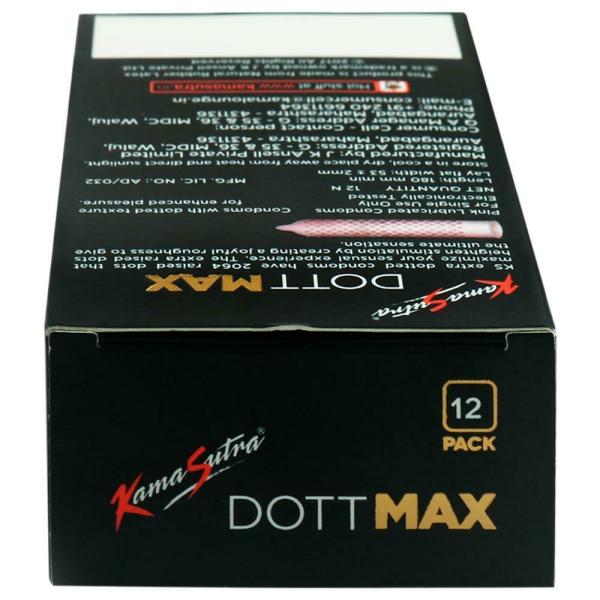 KamaSutra Dott Max Condoms 12 pcs - JioMart