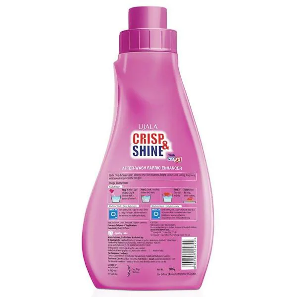 Ujala Crisp & Shine Fresh Blossom After-Wash Fabric Enhancer 500 g ...