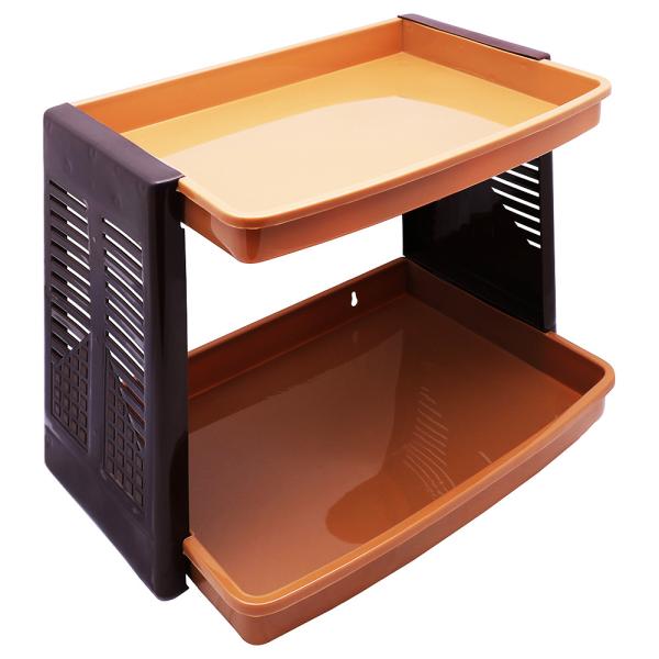 Nakoda Brown Plastic Smart Shelf - JioMart