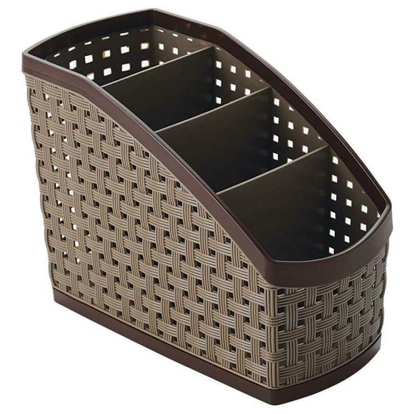 Nakoda Bolt Brown Plastic Multi-Purpose Stand/Cutlery Rack - JioMart