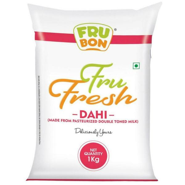 Frubon Fru Fresh Dahi 1 kg (Pouch) - JioMart