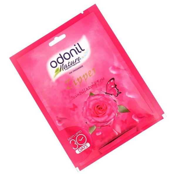 Odonil Zipper Rose Air Freshener 10 g - JioMart
