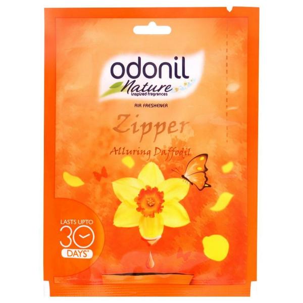 Odonil Zipper Alluring Daffodil Air Freshener 10 g - JioMart