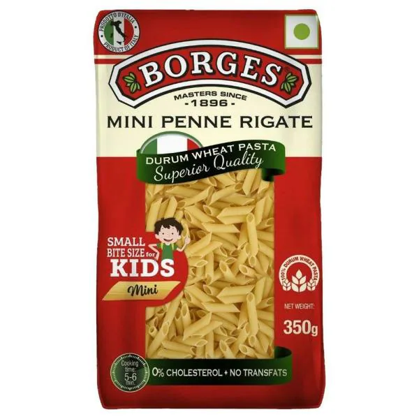 Borges Mini Rigate Penne Pasta 350 g - JioMart