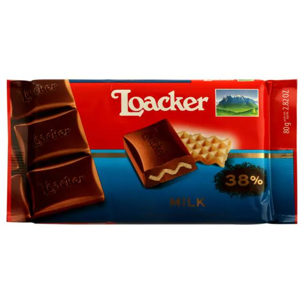 Loacker Milk Wafer Chocolate 80 g - JioMart