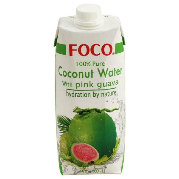 Foco Pink Guava Flavoured Coconut Water 500 ml - JioMart