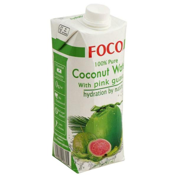 Foco Pink Guava Flavoured Coconut Water 500 ml - JioMart