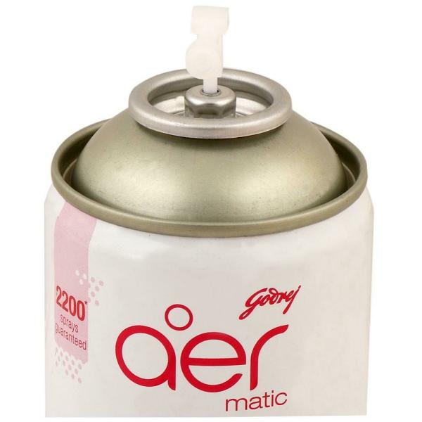 Godrej Aer Matic Petal Crush Pink Automatic Spray Diffuser Refill 225 ...