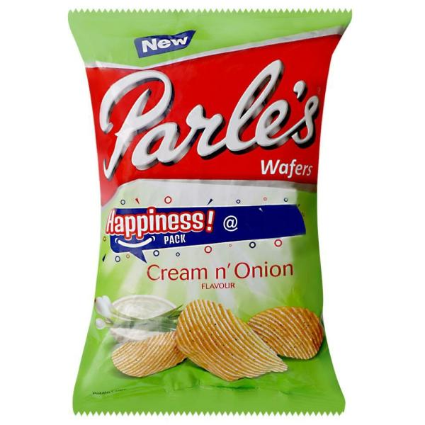 Parle's Cream & Onion Potato Chips 140 g - JioMart