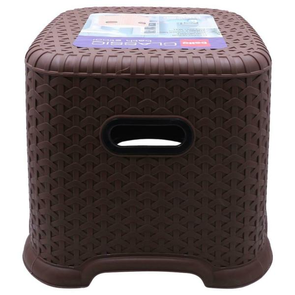Cello Plast Classic Brown Posture Perfect Plastic Bath Stool 27 cm ...