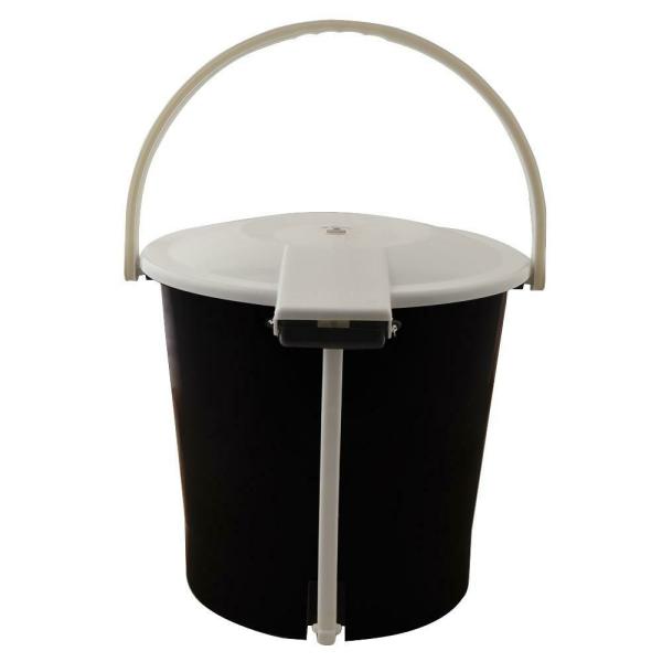 Cello Fusion Black Plastic Pedal Dustbin 10 L - JioMart