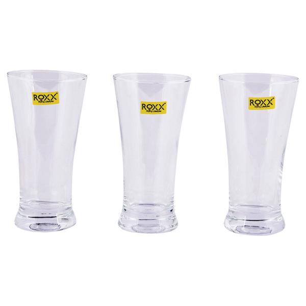 Roxx New Pilsner Glass Tumbler 285 ml (Set of 6) - JioMart