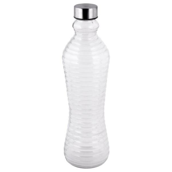 Roxx Arcadia Clear Glass Water Bottle 1 L (Art No. 1726) - JioMart