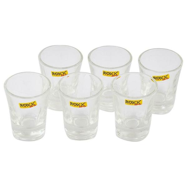 Roxx Havana Round Shot Glass 60 ml (Set of 6) - JioMart