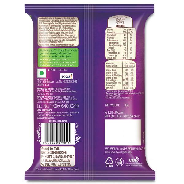 Nestle Choco Burst Koko Krunch 35 g - JioMart