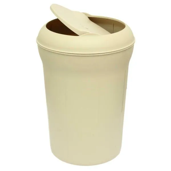 Jaypee Plus Beige Plastic Dustbin 10 L - JioMart