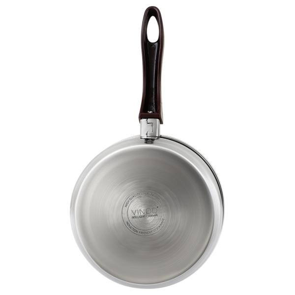 Vinod Round Stainless Steel Induction Friendly Capsule Bottom Sauce Pan ...