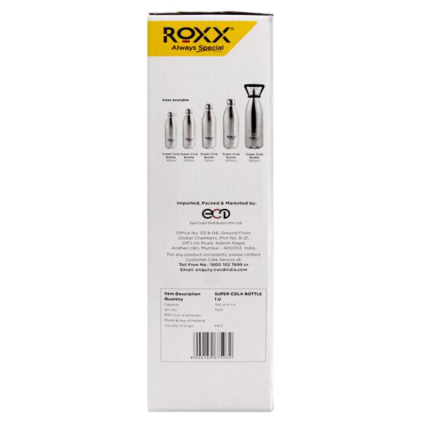 Roxx Super Cola Pure Steel Bottle 750 ml - JioMart