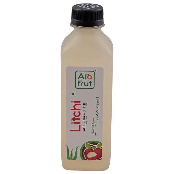 Alo Frut Litchi + Aloevera Fruit Juice 300 ml - JioMart