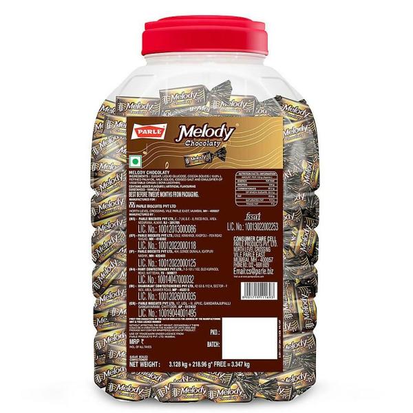 Parle Melody Chocolaty Toffee 3.128 kg - JioMart