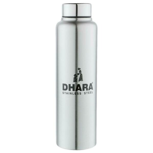 Dhara Thunder Cylindrical Stainless Steel Bottle 1 L - JioMart