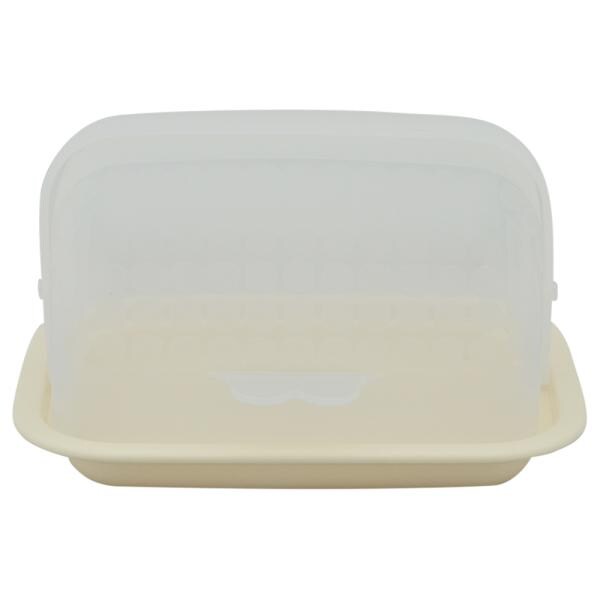 Signoraware Off-White Rectangular Plastic Butter Box 18x10 cm - JioMart