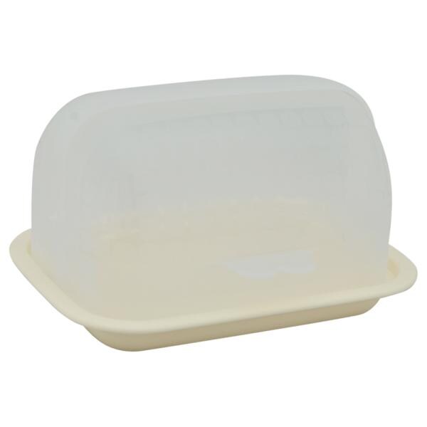 Signoraware Off-White Rectangular Plastic Butter Box 18x10 cm - JioMart