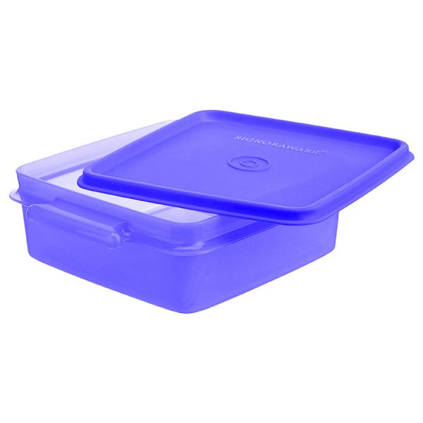Signoraware Easy-To-Carry Violet Square Plastic Container 850 ml - JioMart