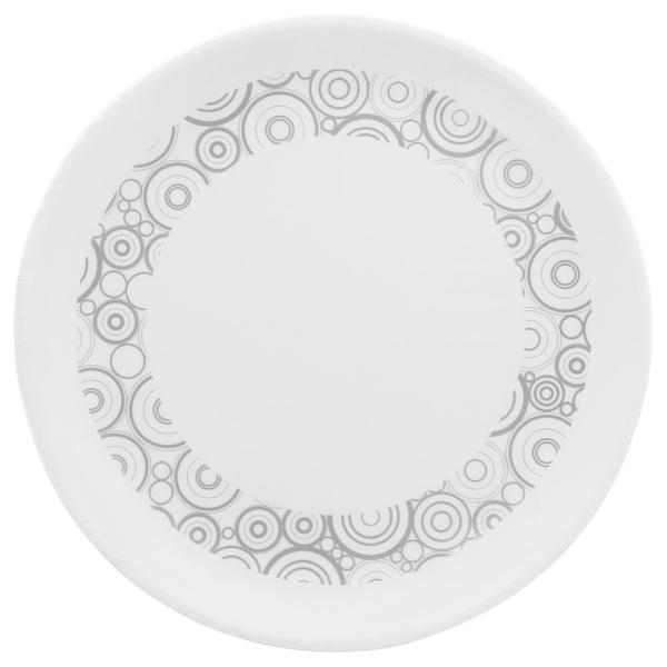 SignoraWare Circle Scapes Round Plastic Full Plate 27 cm (Set of 3 ...