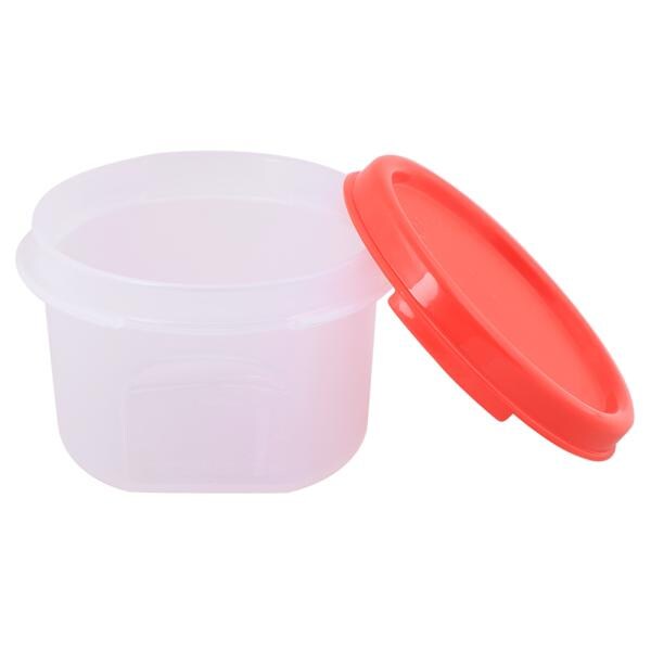 Signoraware Modular Red Round Plastic Container 200 ml (Set of 6) - JioMart