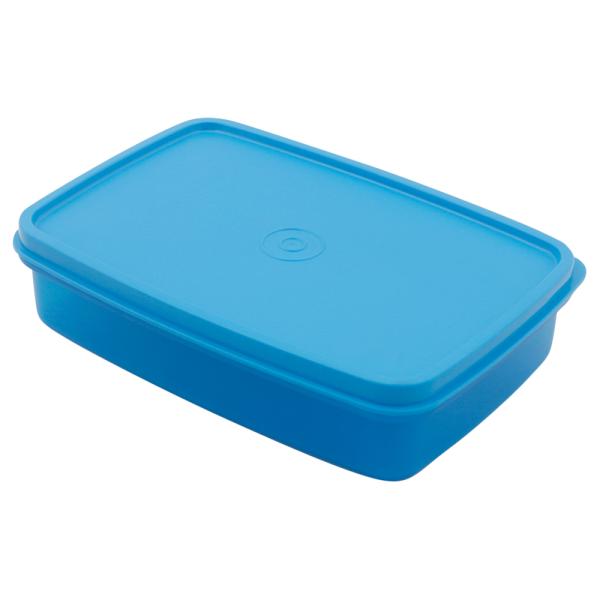 Signoraware Crispy Slim Blue Rectangular Plastic Container 550 ml - JioMart
