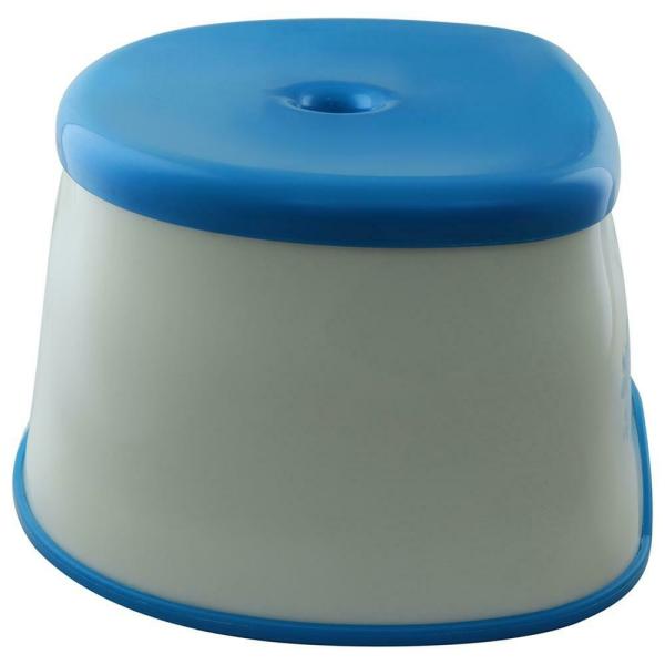 Joyo Super Blue Printed Small Plastic Bath Stool - JioMart