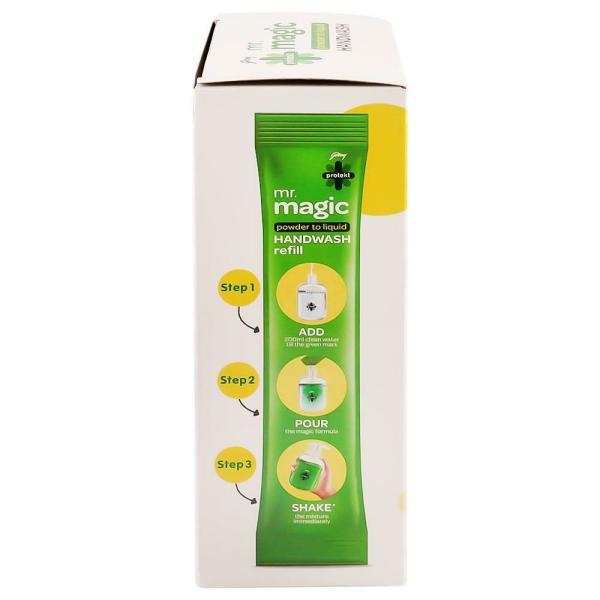 Godrej Protekt Mr. Magic Powder To Liquid Handwash Combo Pack (Bottle ...