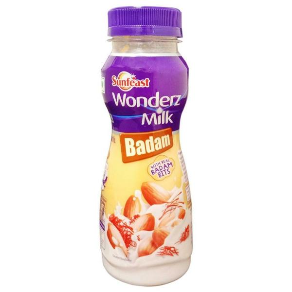 Sunfeast Wonderz Kesar Badam Milkshake 180 ml (Tetra Pak) - JioMart