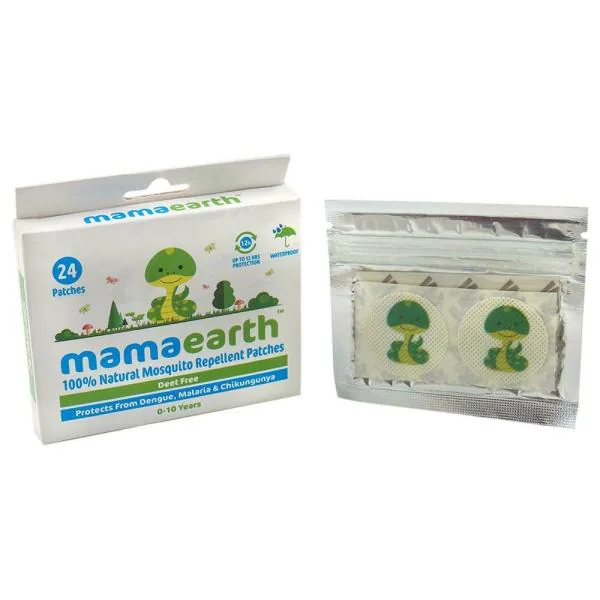 Mamaearth Natural Mosquito Repellent Patches 24 pcs - JioMart