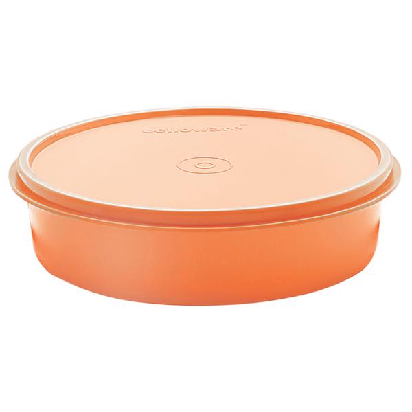 Cello Max Fresh Universal Peach Round Plastic Container 2300 ml - JioMart