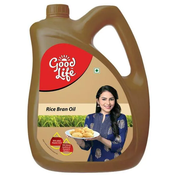 Good Life Refined Rice Bran Oil 5 L - JioMart