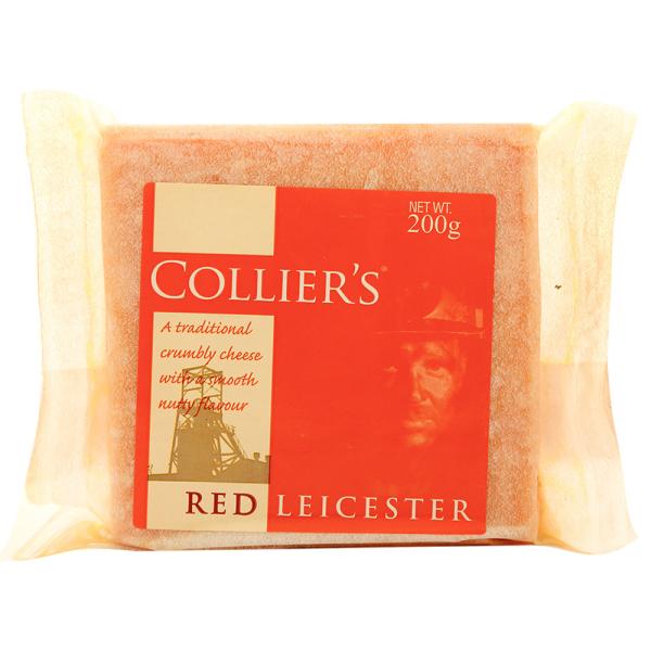 Collier's Red Leicester Cheese 200 g (Pack) - JioMart
