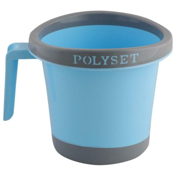 Polyset Ultra Blue Plastic Bath Mug 1.5 L - JioMart