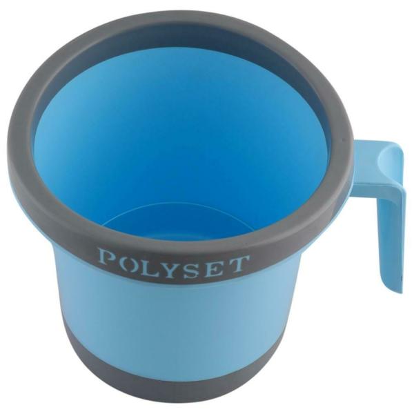 Polyset Ultra Blue Plastic Bath Mug 1.5 L - JioMart