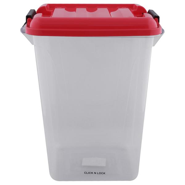 Polyset Click N Lock Pink Rectangular Plastic Container 12 L - JioMart