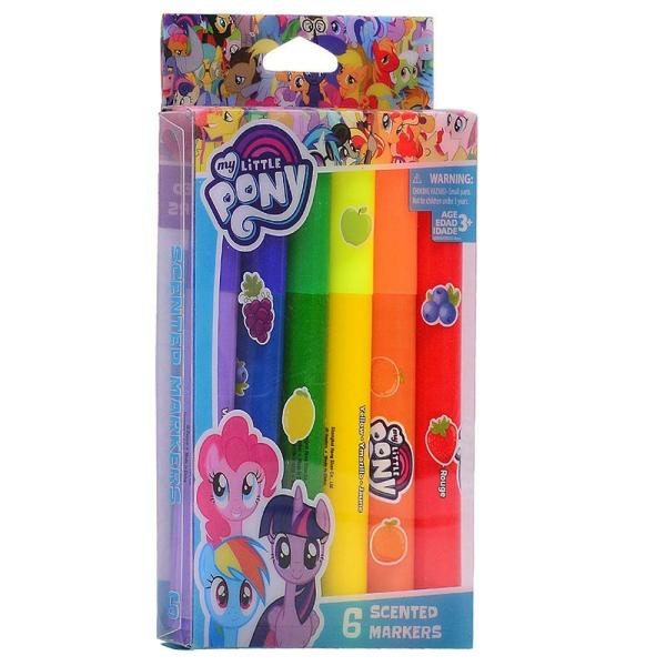 My Little Pony Scented Markers (6 Shades) - JioMart
