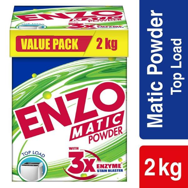Enzo Matic Top Load Detergent Powder 2 kg - JioMart