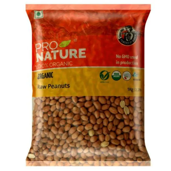 Pro Nature Raw Peanuts 1 kg - JioMart