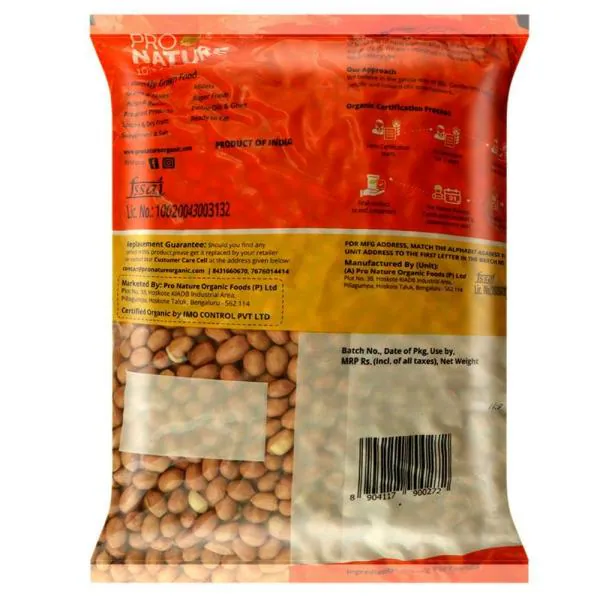 Pro Nature Raw Peanuts 1 kg - JioMart