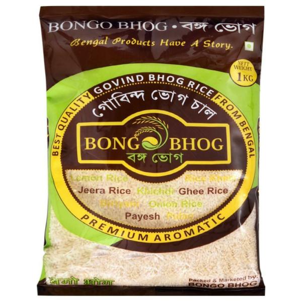 Bongo Bhog Premium Aromatic Govindbhog Rice 1 kg - JioMart