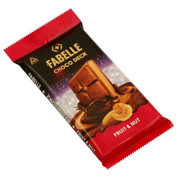 Fabelle Choco Deck Fruit & Nut Chocolate 58 g - JioMart