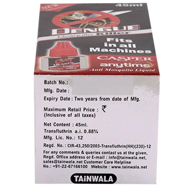 Casper Anti Mosquito Liquid Refill 45 ml - JioMart