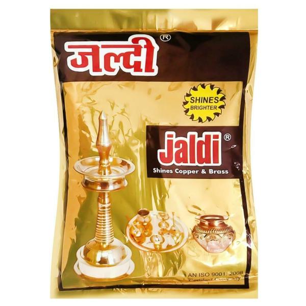 Jaldi Copper & Brass Dishwash Powder 200 g - JioMart