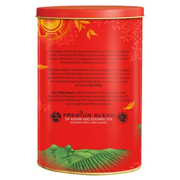 Tea Valley Royal Assam & Dooars Tea 250 g (Tin) - JioMart